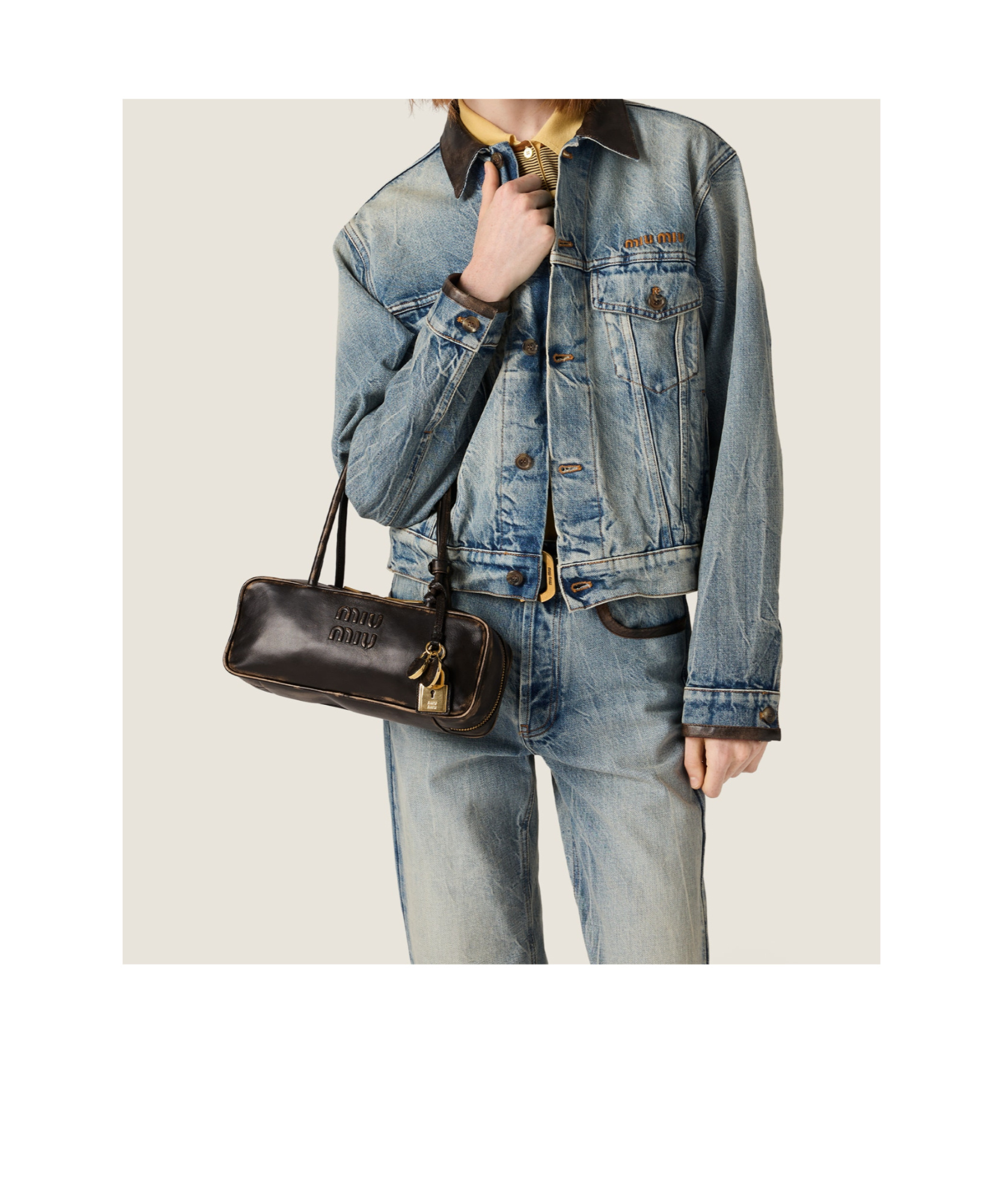 MIU MIU Miu Miu Beau Mini Shoulder Bag
